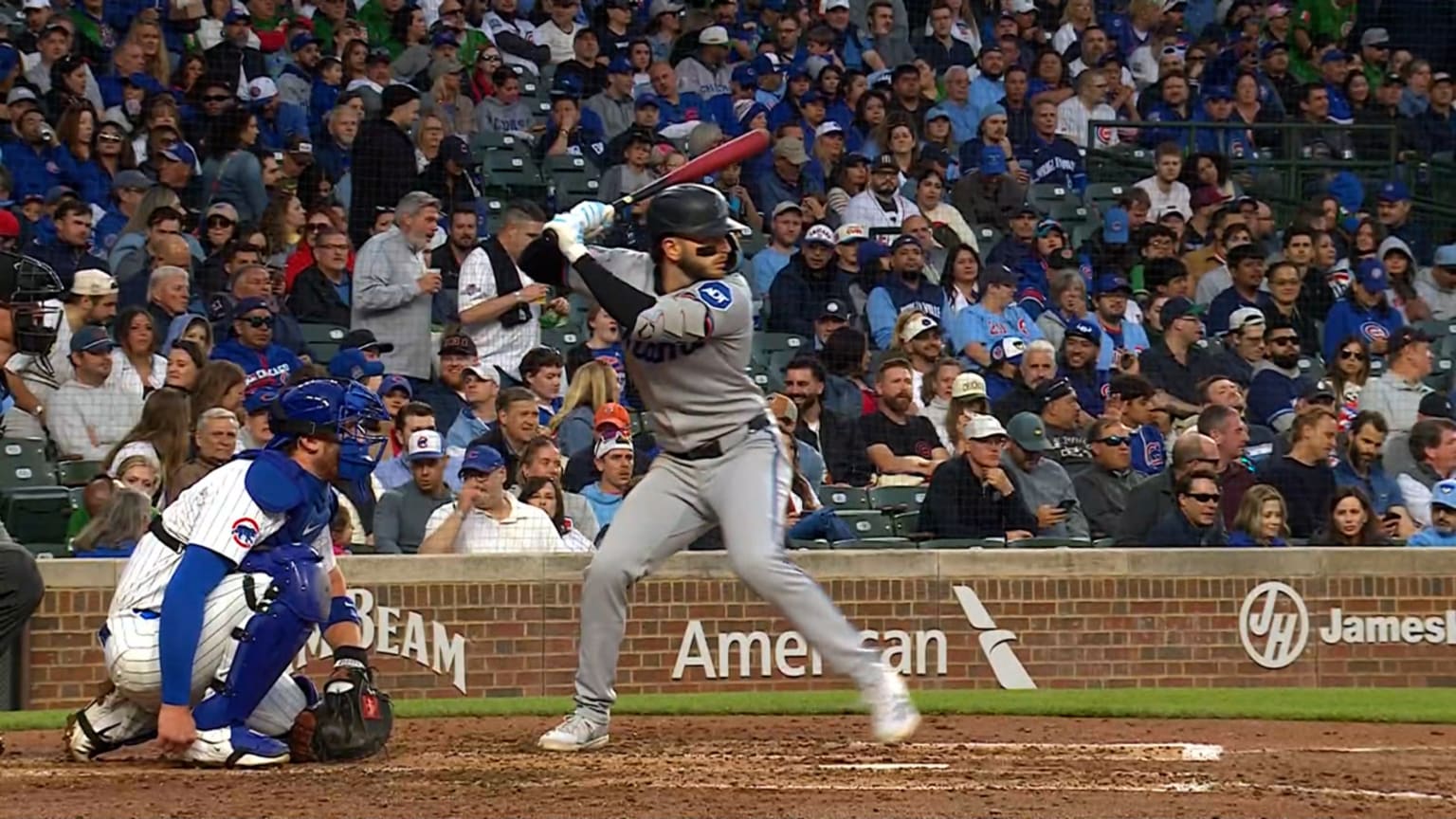 Connor Norby's first career triple | 05/13/2025 | Miami Marlins