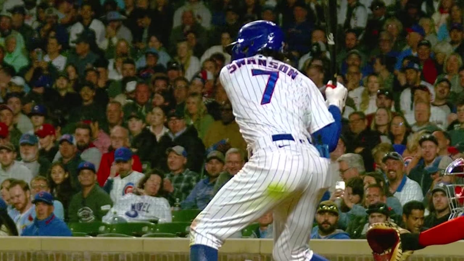 Dansby Swanson lines a two-run double to left field | 05/10/2023 ...