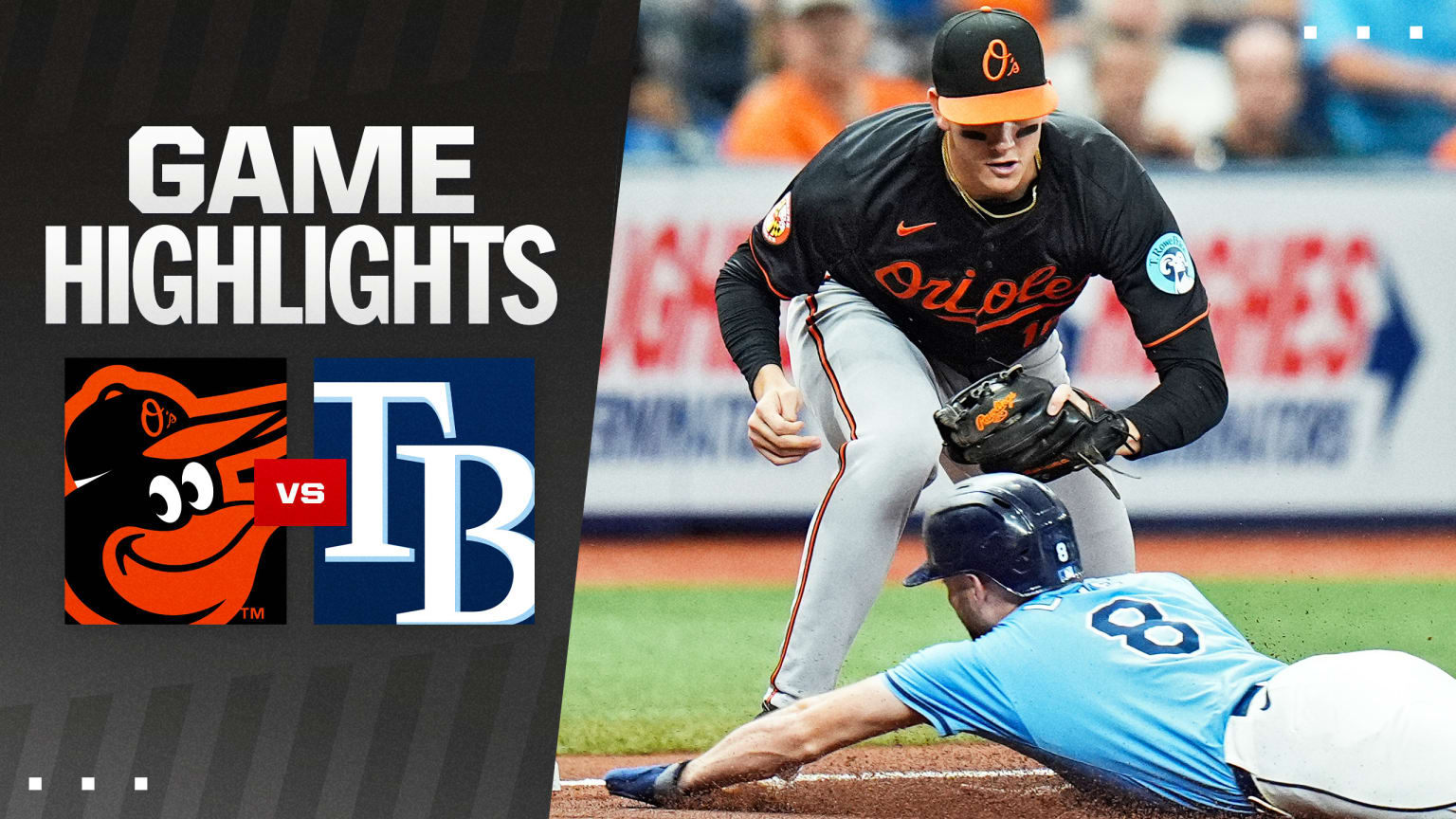 Orioles vs. Rays Highlights | 08/11/2024 | Tampa Bay Rays