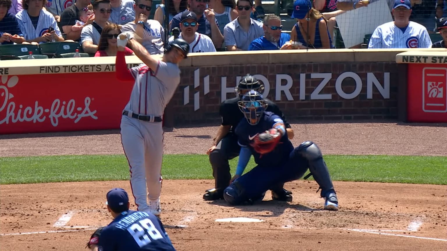 Matt Olson plates Ozzie Albies with an RBI double | 08/04/2023 ...