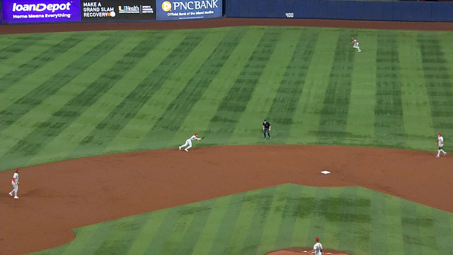 Trea Turner's diving catch | 06/19/2025 | Philadelphia Phillies