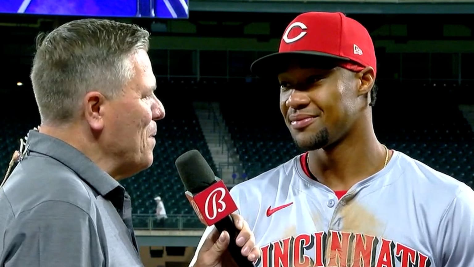 Will Benson talks Reds' season high in runs, more | 06/03/2024 ...