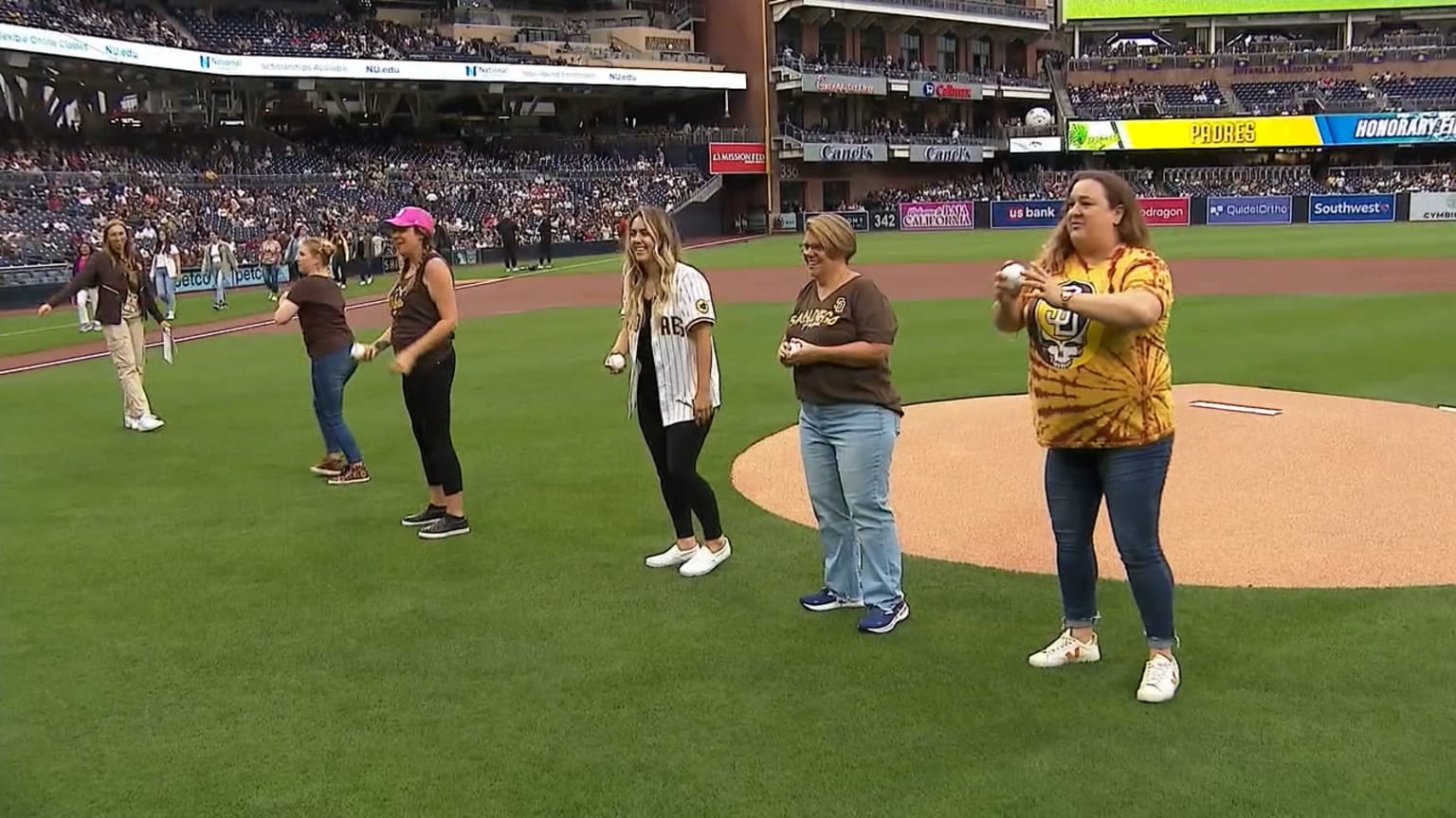 6/6/24 - Honorary First Pitch | 06/07/2024 | San Diego Padres
