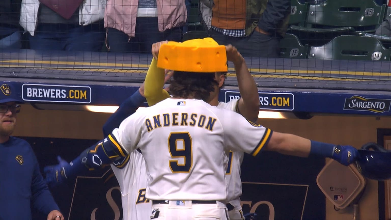 Brian Anderson hits a solo home run to left-center | 04/04/2023 ...