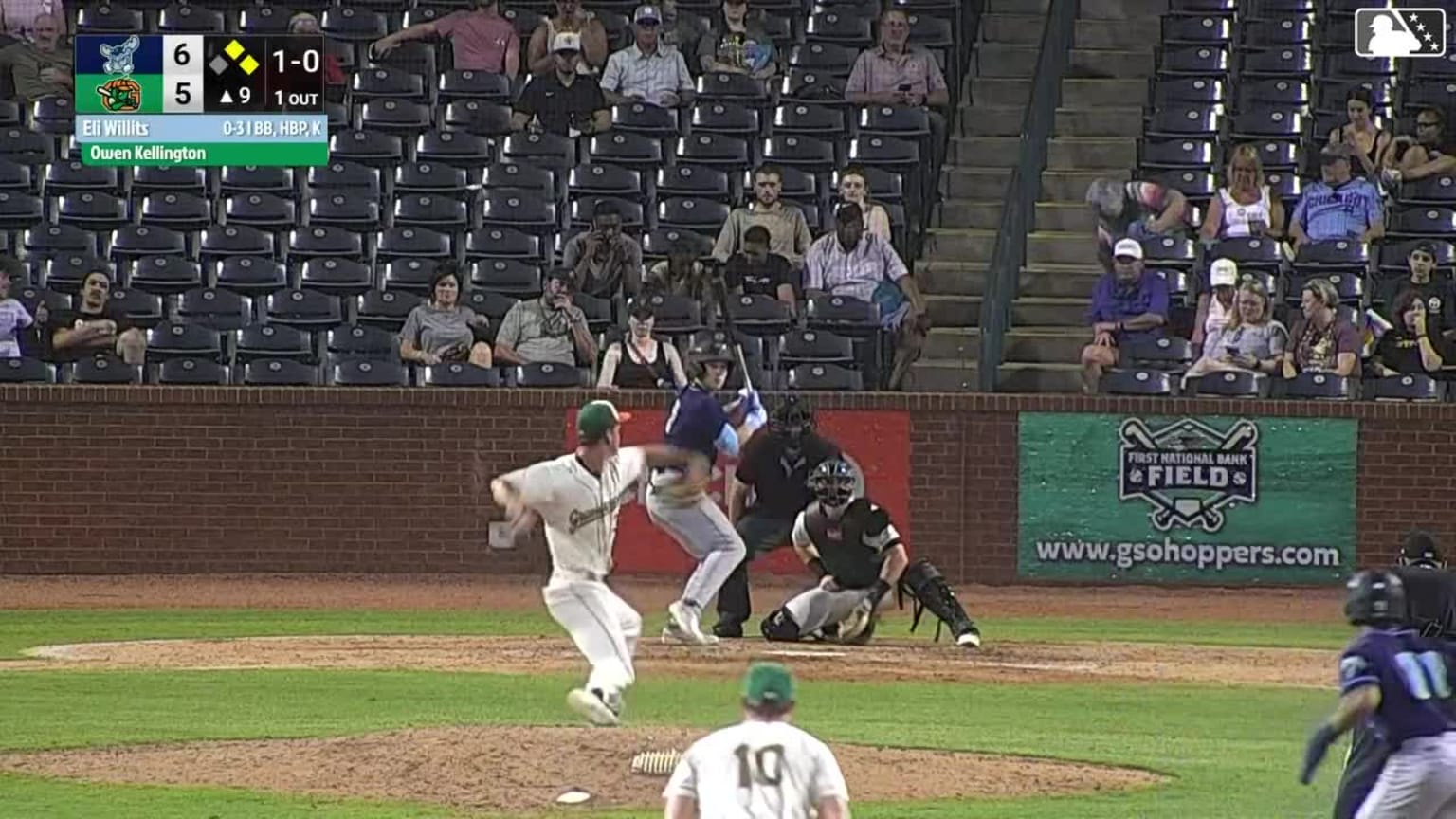 Eli Willits homers (3) on a fly ball to right center field. Elijah ...