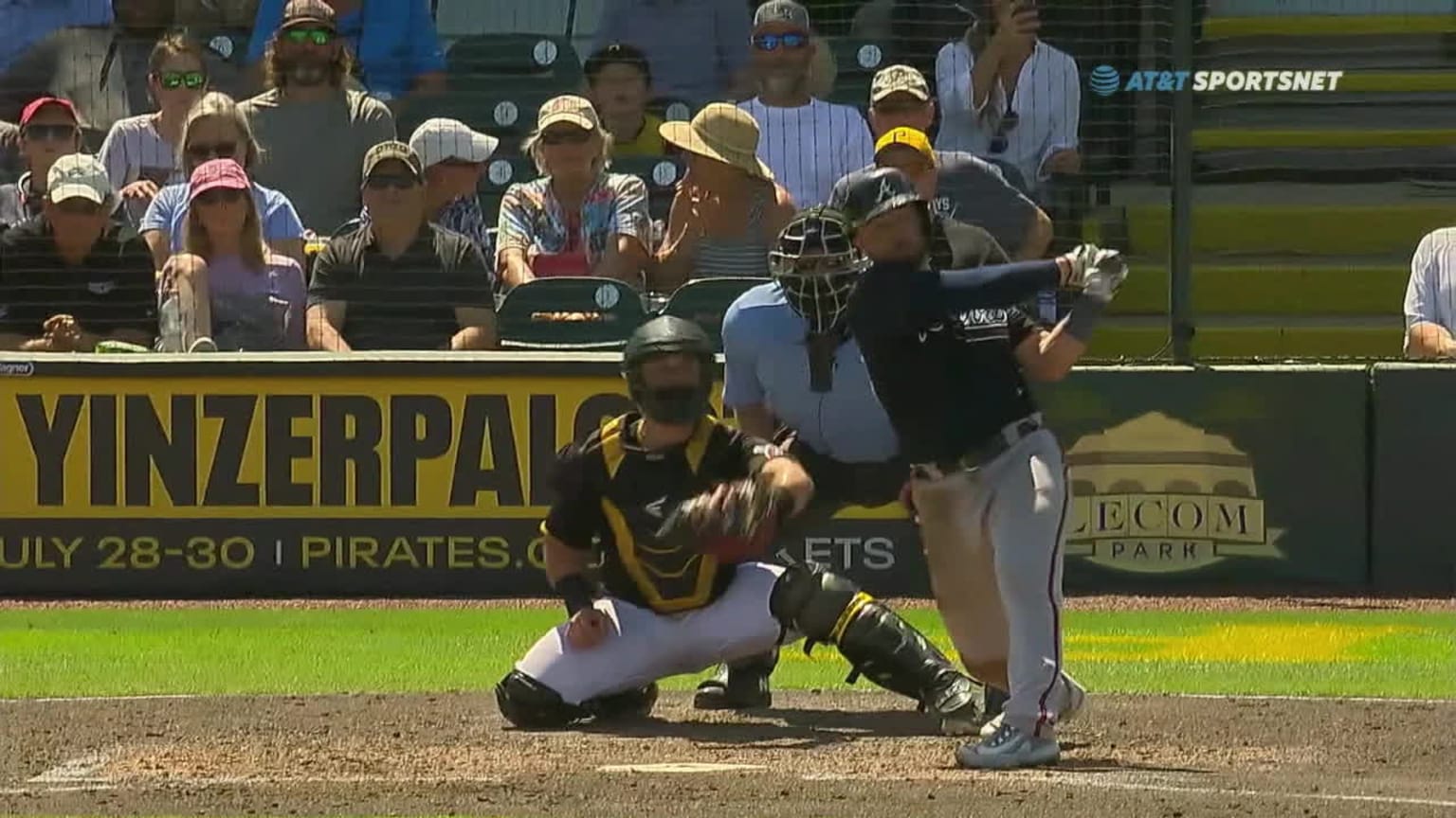 Joe Hudson's two-run homer in the 6th inning | 03/12/2023 | Atlanta Braves