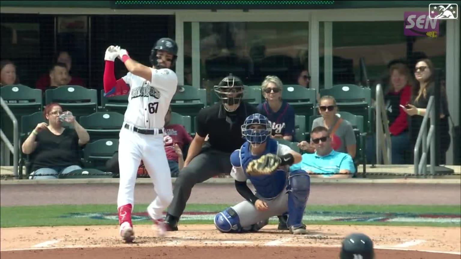 Jordan Qsar crushes solo homer in the 1st inning | 05/23/2023 | MLB.com