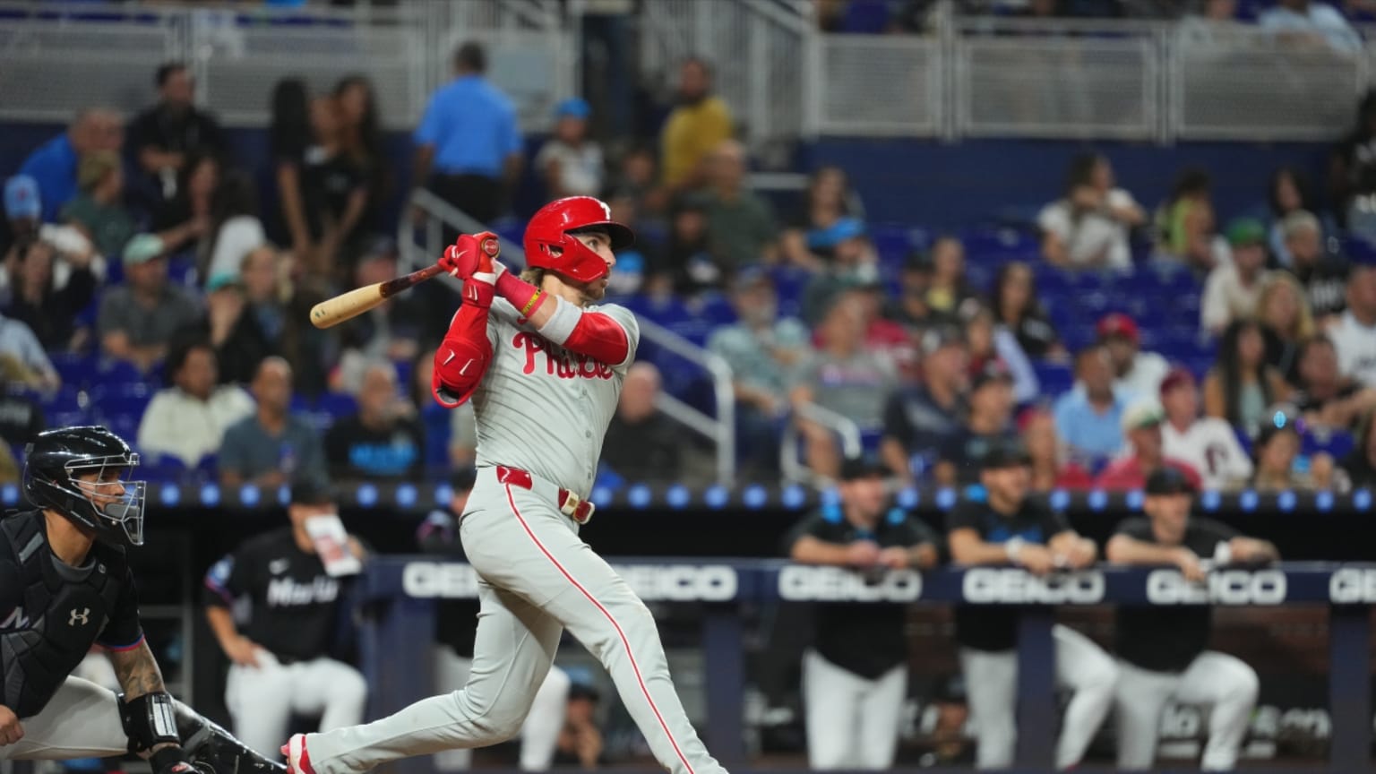 Bryson Stott's three-run home run (10) | 09/05/2025 | Philadelphia Phillies