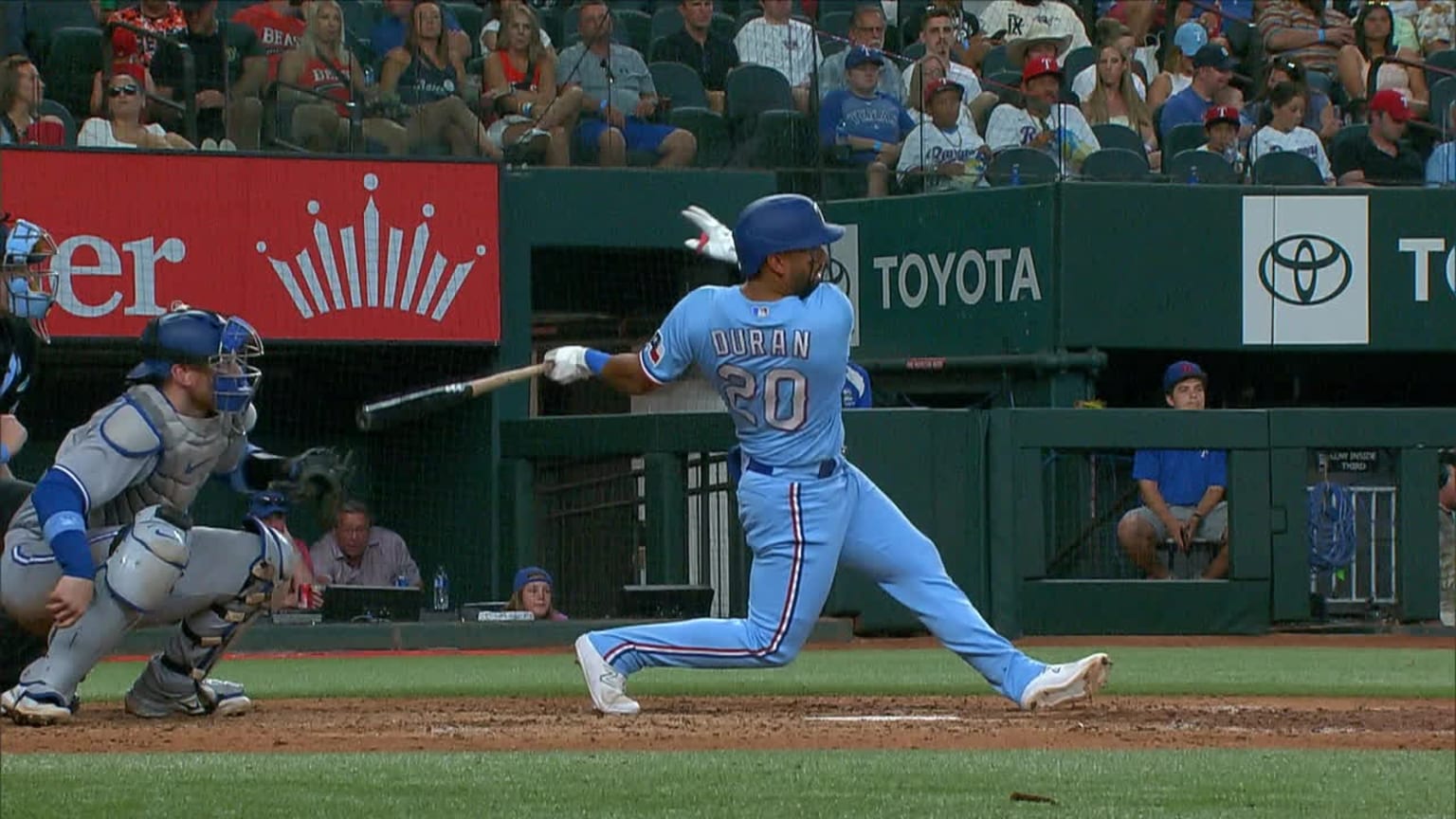 Duran collects four hits in win vs. Blue Jays | 06/18/2023 | Texas Rangers