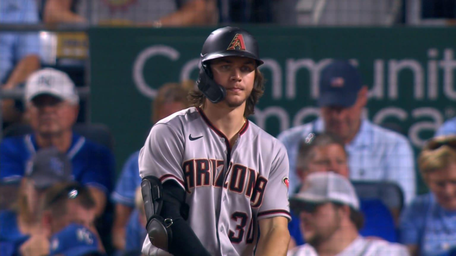 Jake McCarthy lifts a sac fly, plating Ketel Marte | 08/23/2022 ...