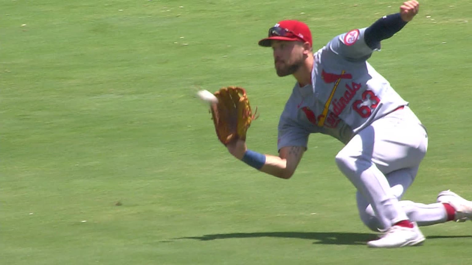 Michael Siani's sliding catch | 07/21/2024 | St. Louis Cardinals