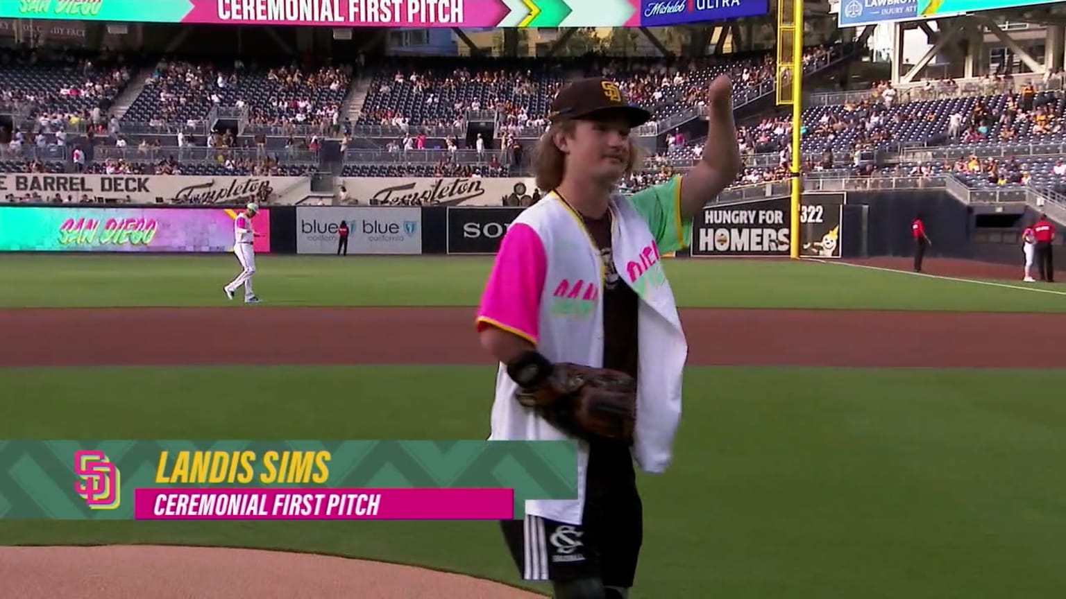 7/15/22: Ceremonial First Pitch | 07/15/2022 | San Diego Padres