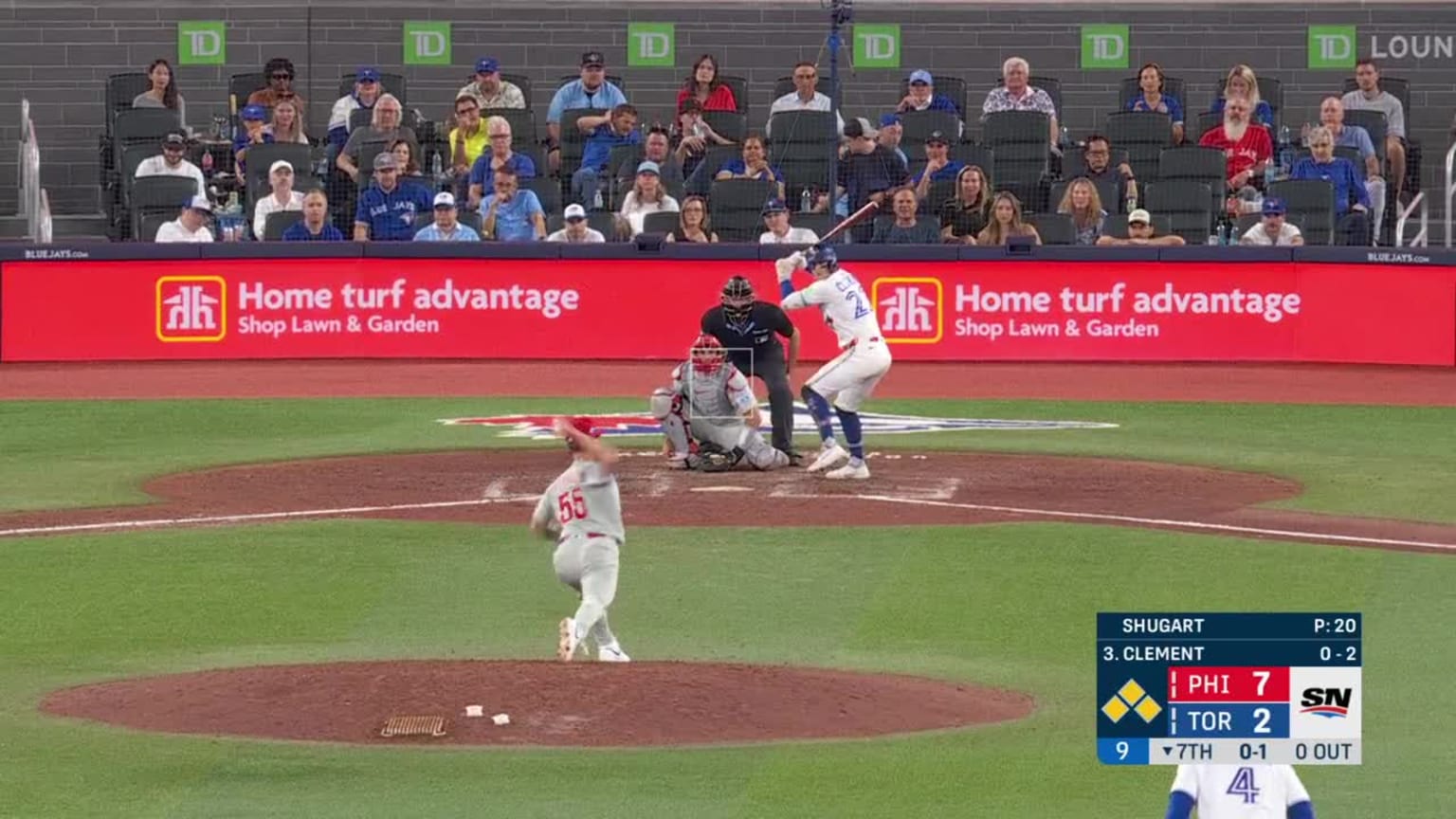 Ernie Clement's sacrifice fly | 06/10/2026 | Toronto Blue Jays