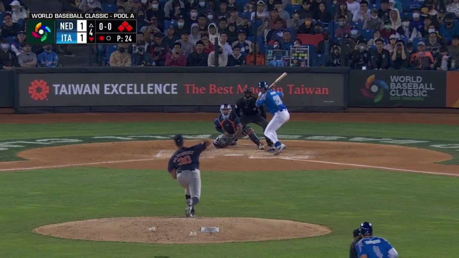 Brett Sullivan anota por ub wild pitch en la 4ta | 12/03/2023 | Los ...