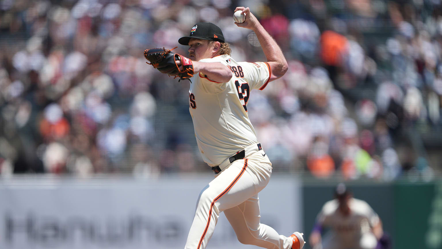 Logan Webb's 10th K of the game | 06/07/2025 | San Francisco Giants