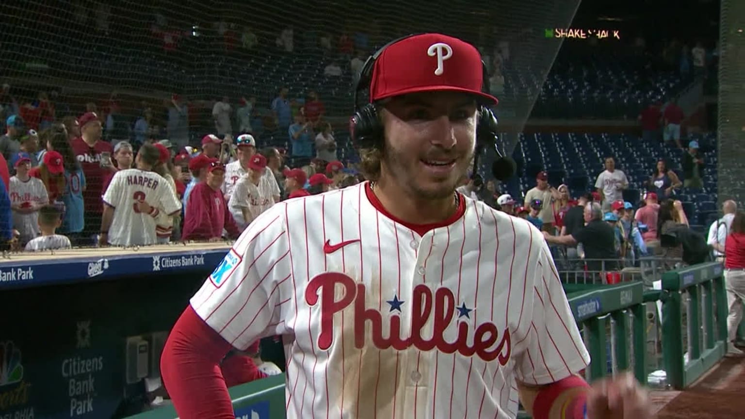 Bryson Stott on his aggressive base running | 04/29/2025 | Philadelphia ...