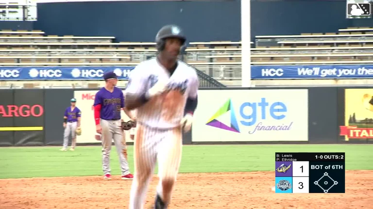 Dillon Lewis' first professional homer | 08/21/2024 | New York Yankees
