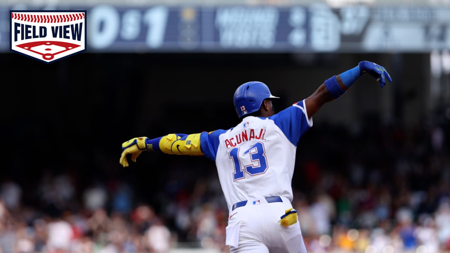 Field View: Ronald Acuña Jr.'s two-run homer | 05/24/2025 | Atlanta Braves