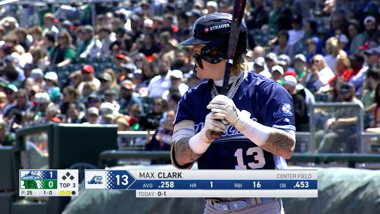 Max Clark tallies three hits in one game | 04/27/2025 | MLB.com