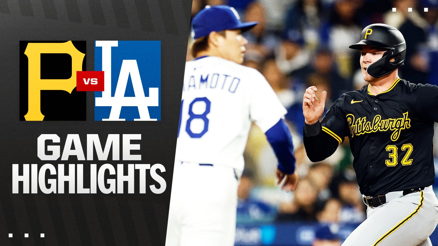 Pirates vs. Dodgers Highlights | 04/25/2025 | Pittsburgh Pirates