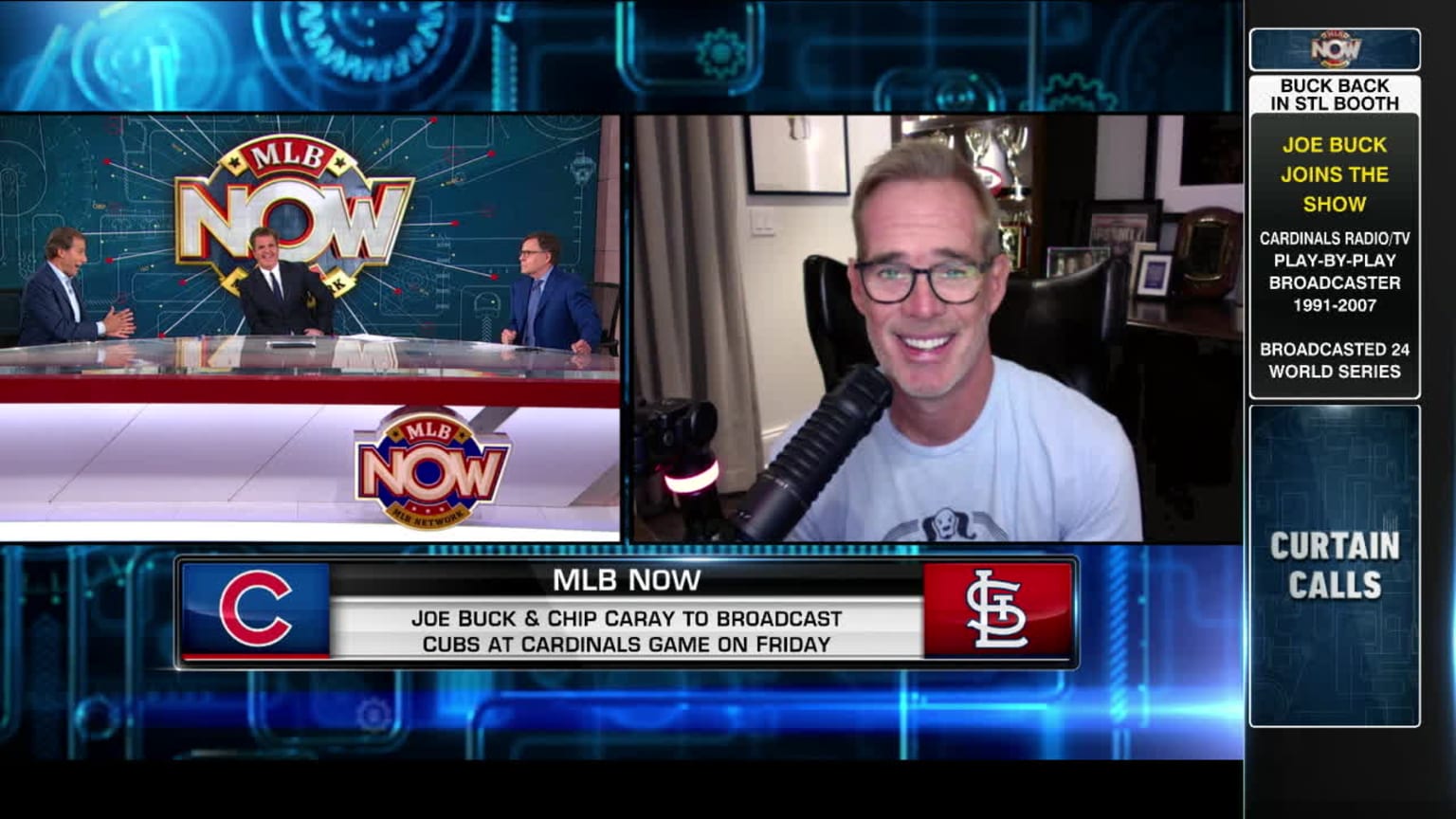 Joe Buck discusses returning to the MLB broadcast | 05/23/2024 | MLB.com