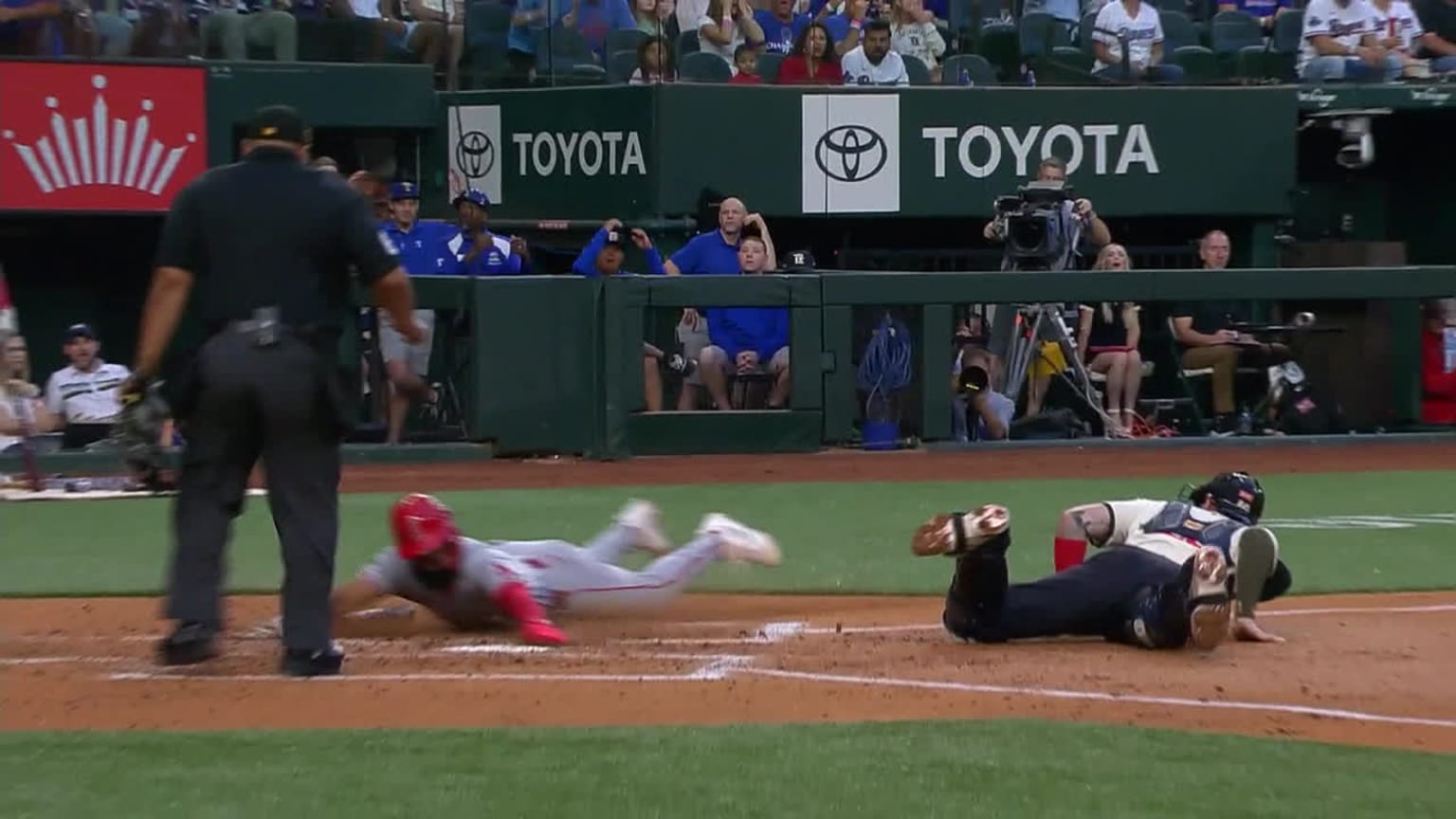 Angels score a run on infield single and error | 05/17/2024 | Los ...