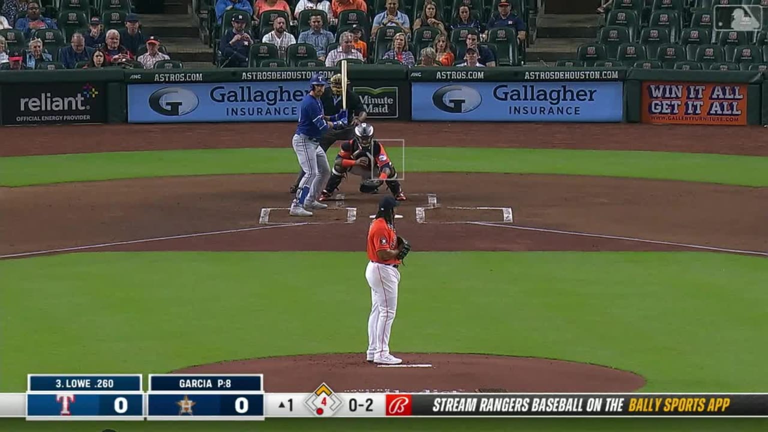 Nathaniel Lowe's RBI double | 04/14/2023 | Texas Rangers