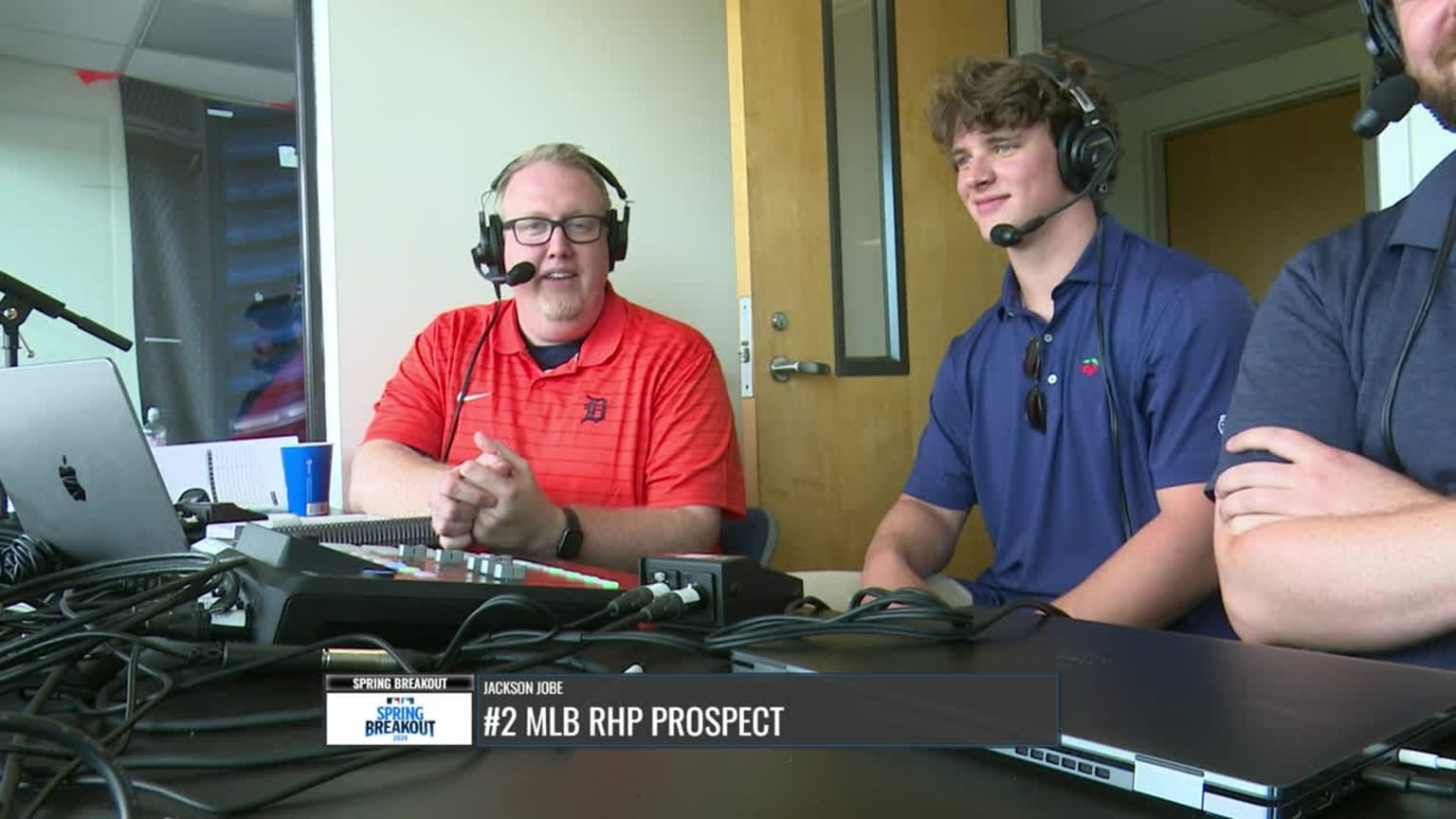 Jackson Jobe discusses his Spring Training debut | 03/16/2024 | Detroit ...
