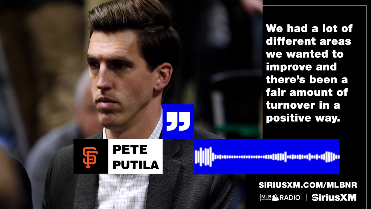 Giants GM Pete Putila discusses roster improvements | 04/07/2024 | San ...