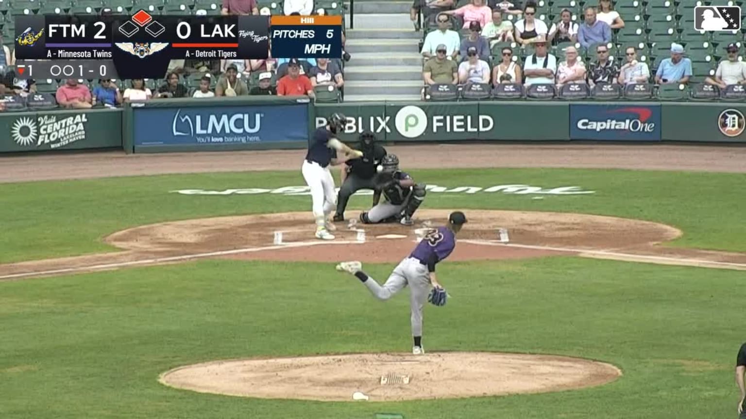 Bryce Rainer's two-run home run | 05/24/2025 | MLB.com