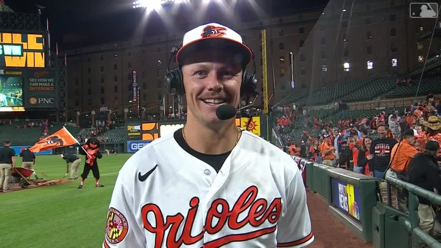 Ryan Mountcastle speaks about his 9 RBI performance | 04/11/2023 | MLB.com