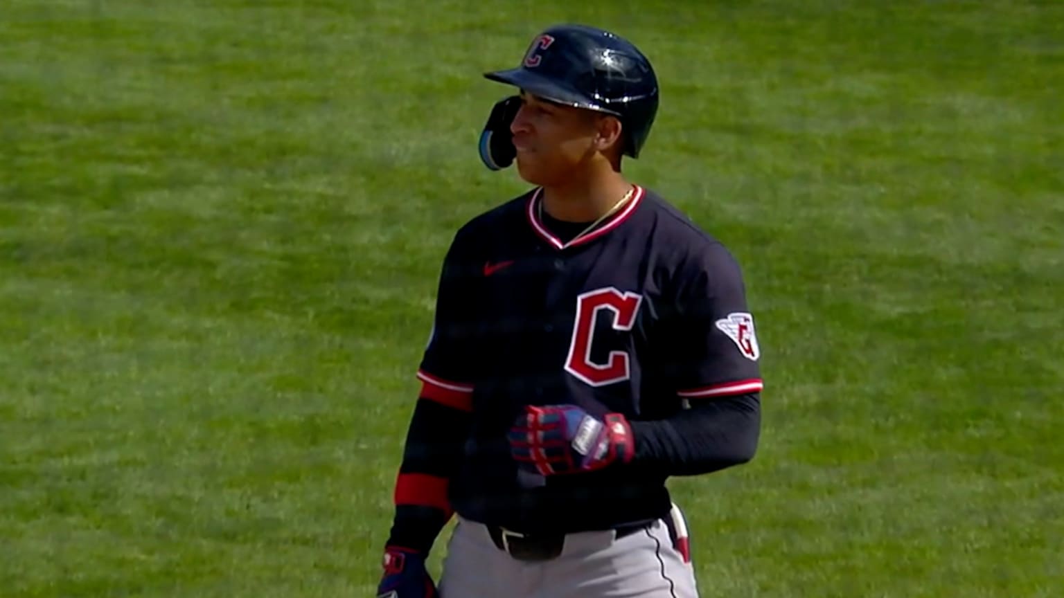 Juan Brito's solo homer | 03/16/2025 | Cleveland Guardians