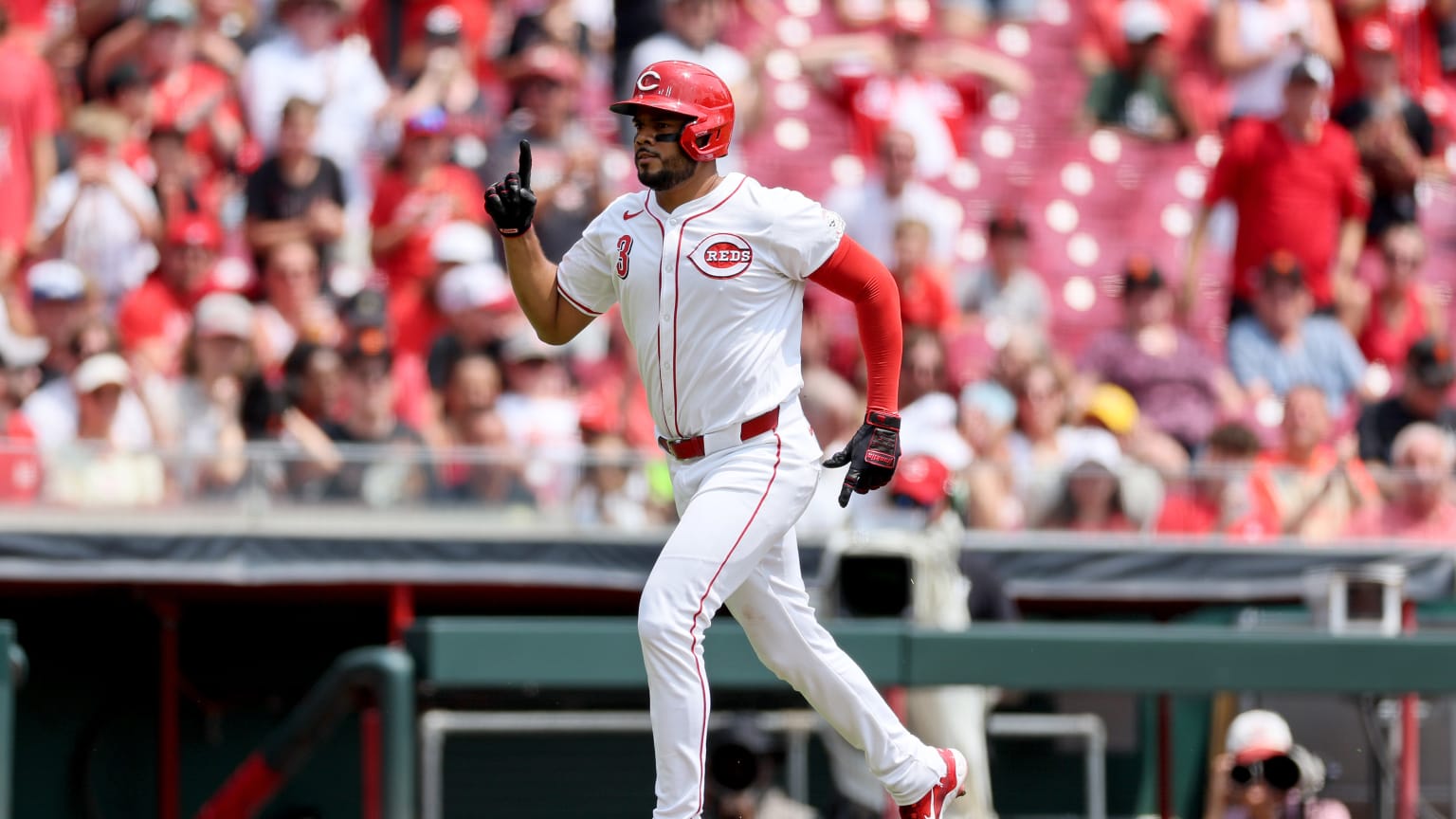 Jeimer Candelario's solo home run (18) | 08/04/2024 | Cincinnati Reds