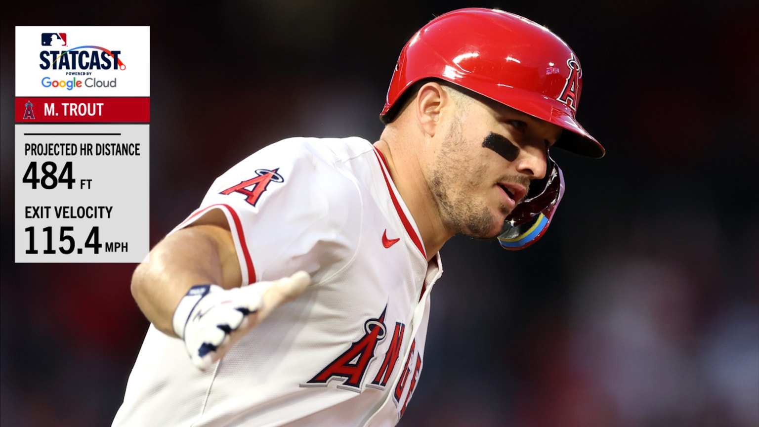 Mike Trout's 484-foot home run | 04/19/2025 | MLB.com