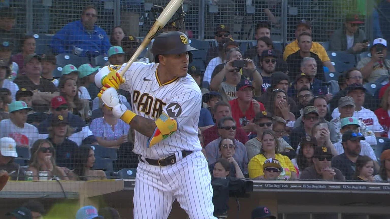 Manny Machado hits a three-run homer in the 1st | 06/15/2023 | San ...