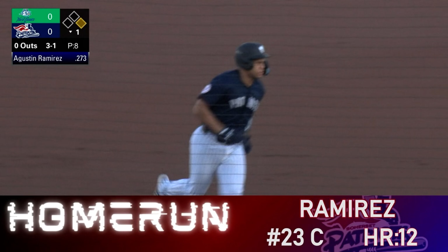 Agustin Ramirez's two-run home run | 06/07/2024 | New York Yankees