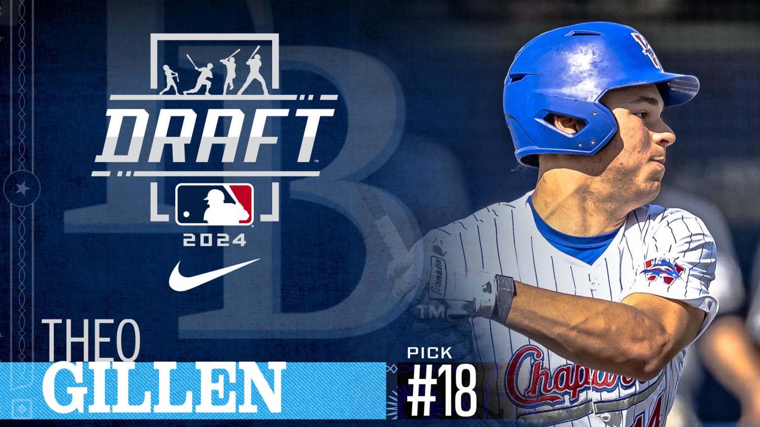 Draft 2024: Rays select OF Theo Gillen No. 18 | 07/15/2024 | MLB.com