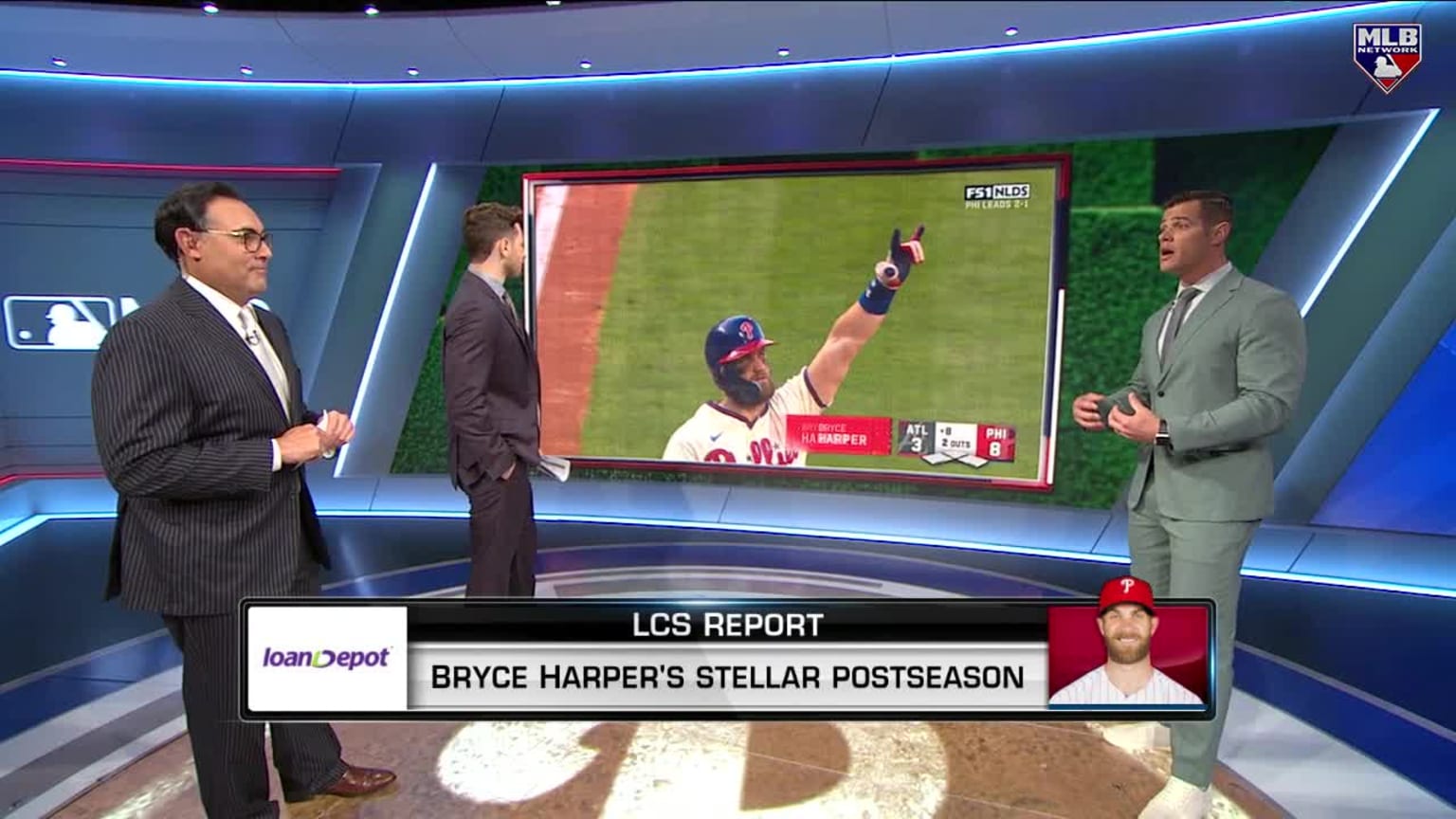 MLB Tonight on Bryce Harper's stellar postseason | 10/23/2022 | Seattle ...