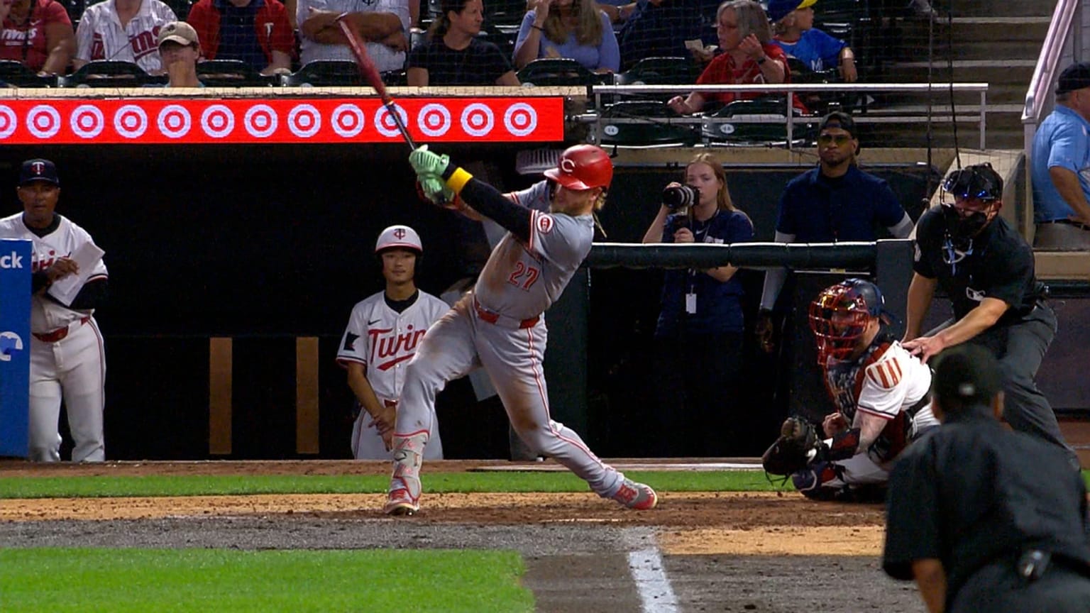 Jake Fraley's solo home run (5) | 09/14/2024 | Cincinnati Reds