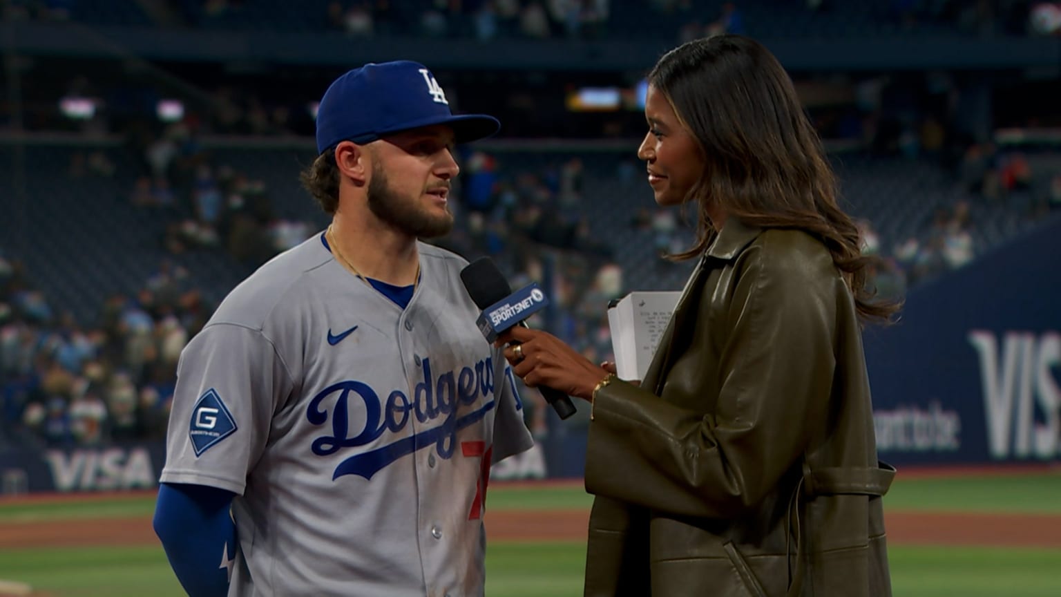 Alex Freeland on three-hit game: 'It felt amazing' | 04/07/2026 | Los ...