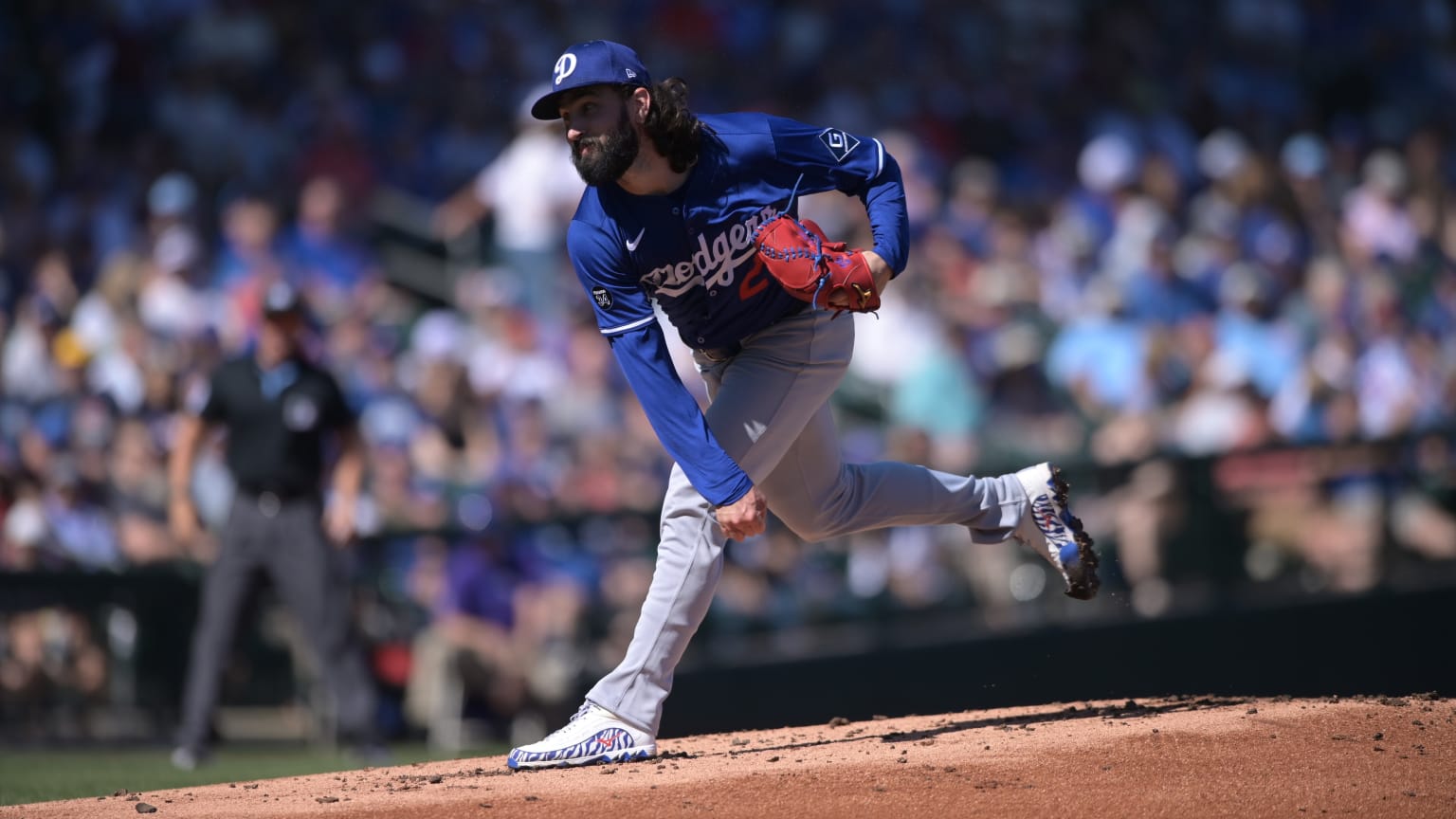 Tony Gonsolin strikes out Seiya Suzuki | 02/21/2025 | Los Angeles Dodgers