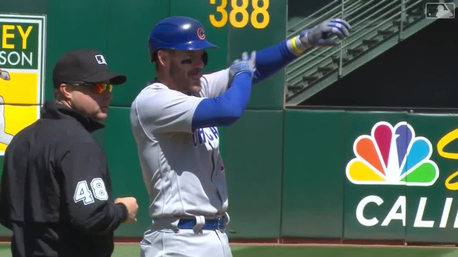 Patrick Wisdom laces a 2-run triple to right field | 04/19/2023 ...