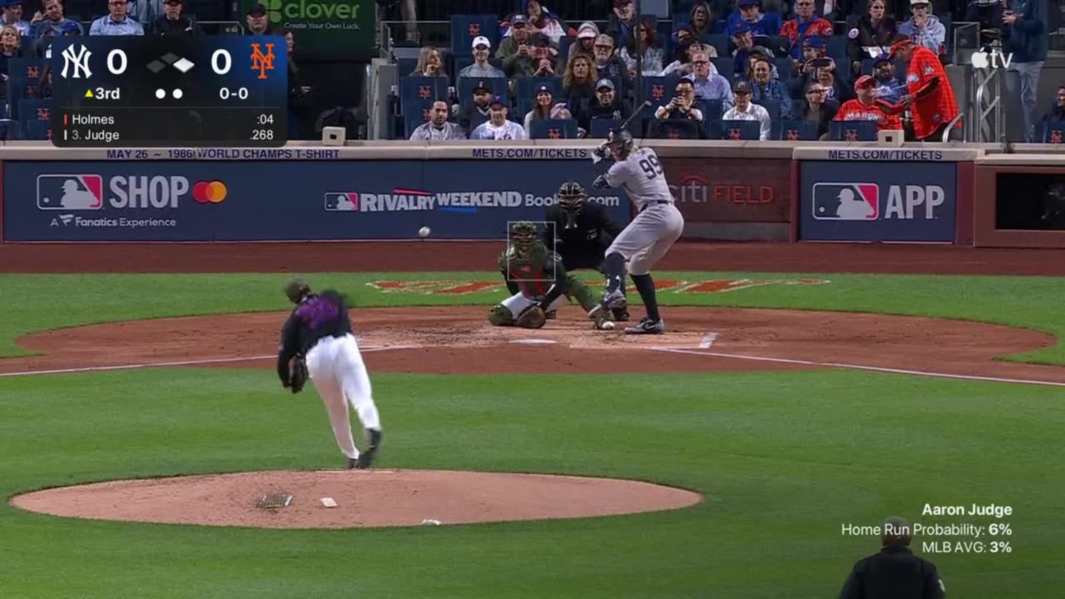 Aaron Judge singles on a line drive to right field | 05/15/2026 | New ...
