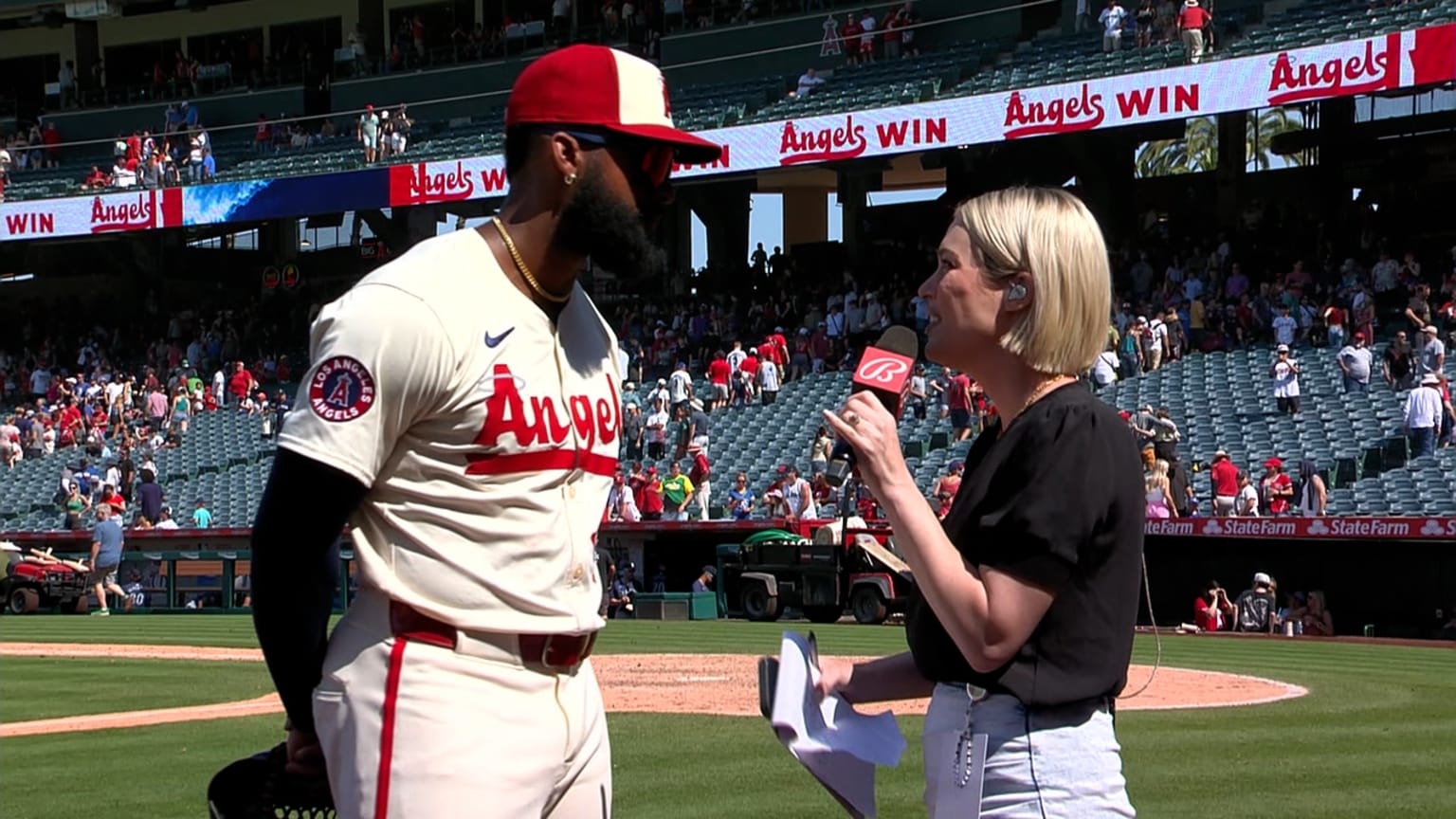Jo Adell on clutch homer, Angels' 3-2 win | 07/14/2024 | MLB.com