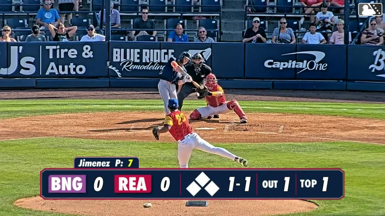 Carson Benge's solo homer | 07/27/2025 | New York Mets