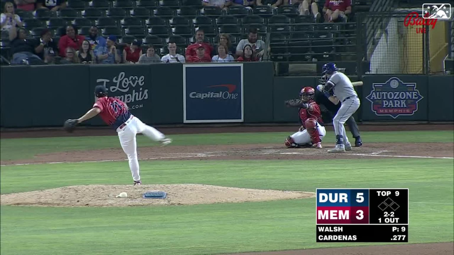Jake Walsh records his second strikeout of the 9th | 06/10/2023 | MLB.com