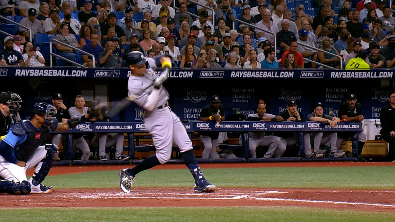 Aaron Judge reaches first on catcher's interference | 09/02/2022 | New ...