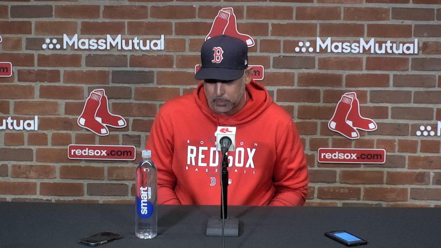 Alex Cora talks the 5-0 loss, Justin Turner's ovation | 09/27/2023 | Boston Red Sox