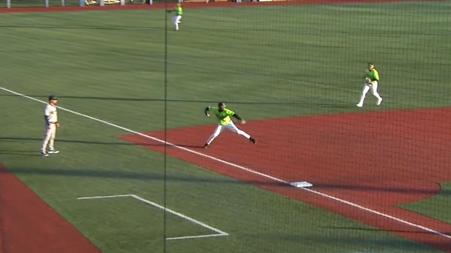 Joshua Day makes a diving stop at third base | 04/13/2023 | MLB.com