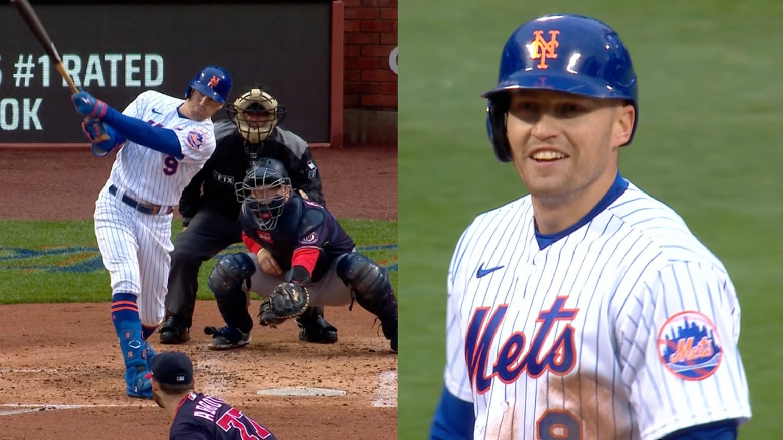 Brandon Nimmo belts two-run double to take a 2-0 lead | 10/04/2022 ...